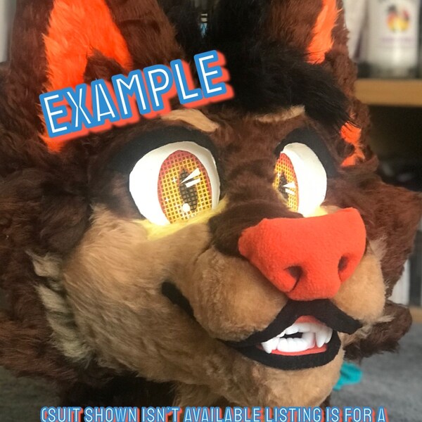 Lavafox Fursuit - Etsy