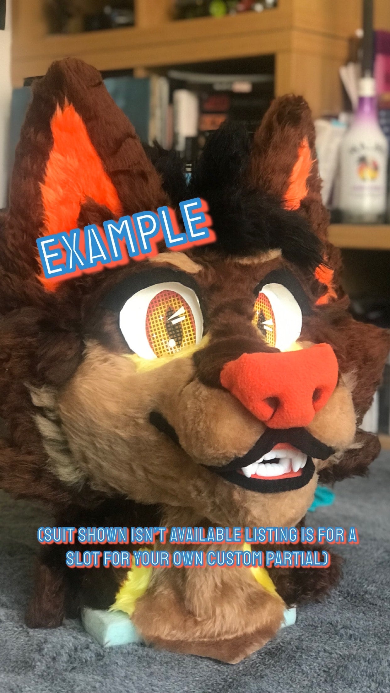 CUSTOM FURSUIT PARTIAL - Etsy