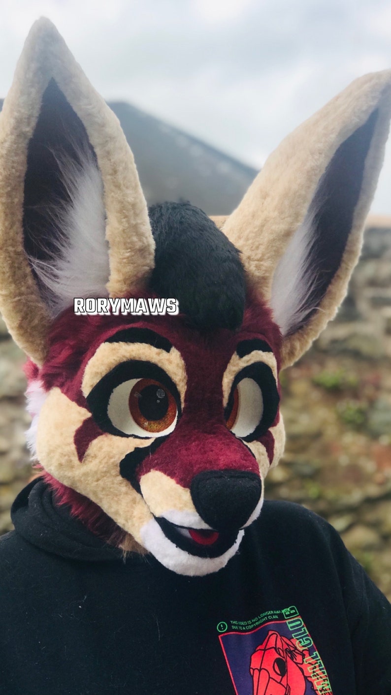 Fennec Fox Premade Fursuit Head - Etsy