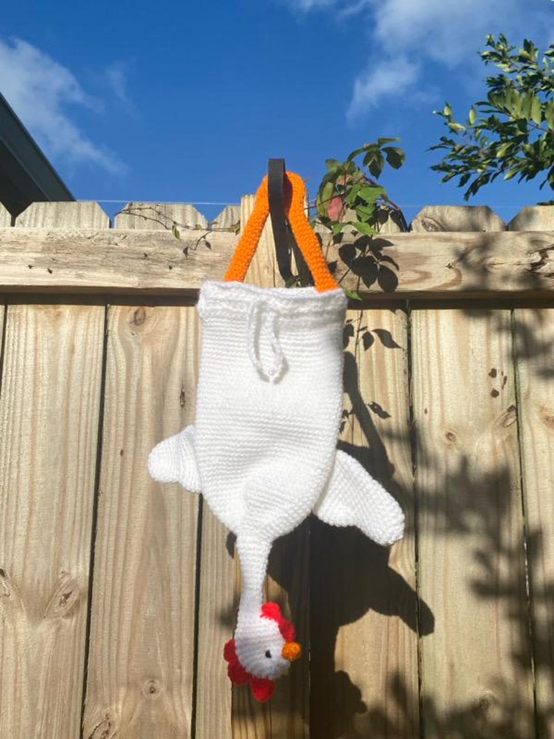 Crochet Christmas Chicken Stockings - Etsy