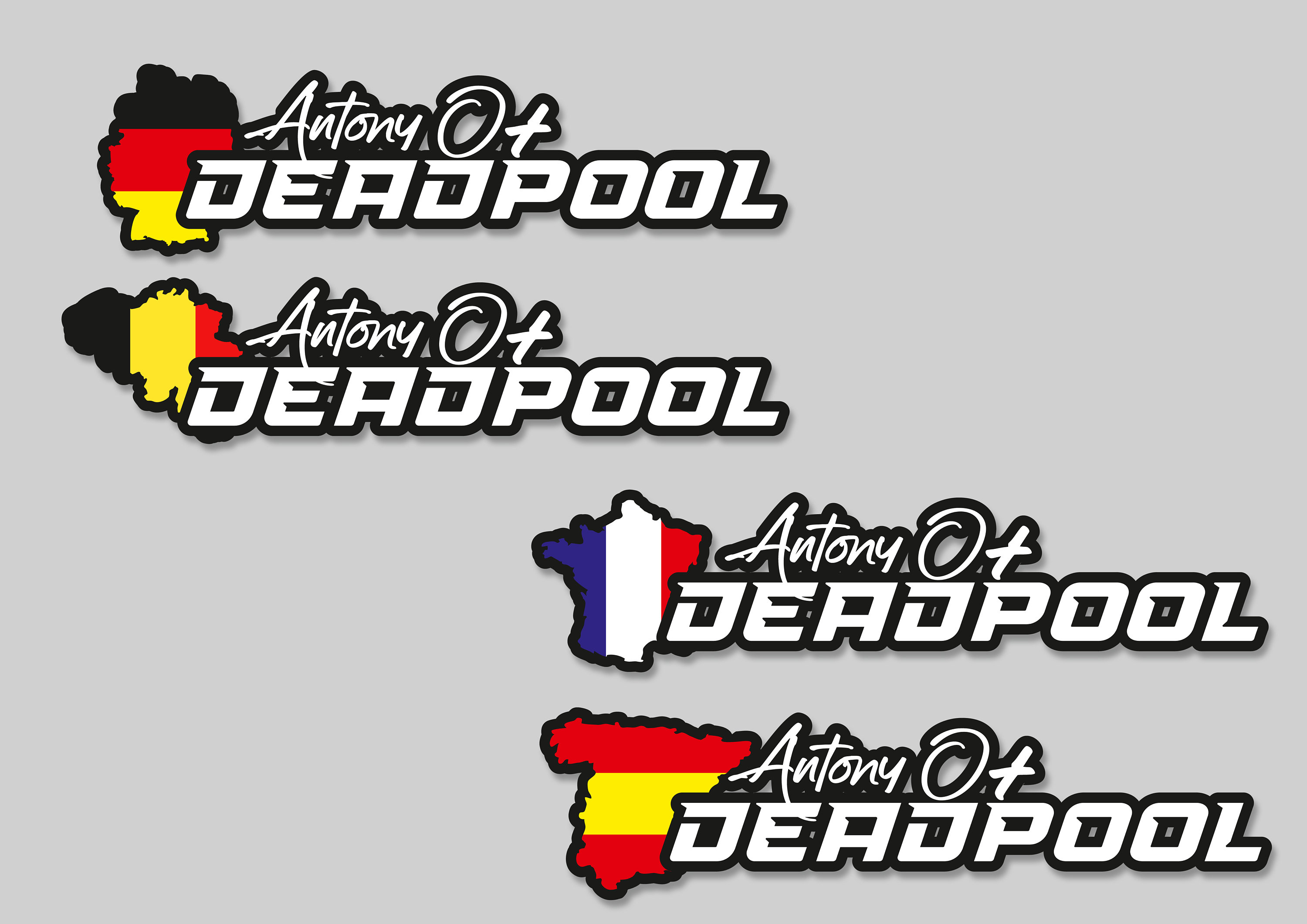 Stickers d'identité pilote et copilote personnalisable /Lettrage Pilote ...