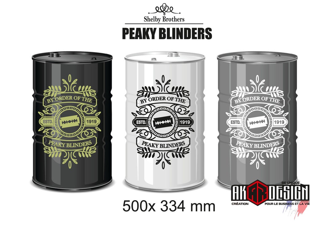 Peaky Blinder's / Whiskey / Shelby Brothers Barrel Sticker - Etsy