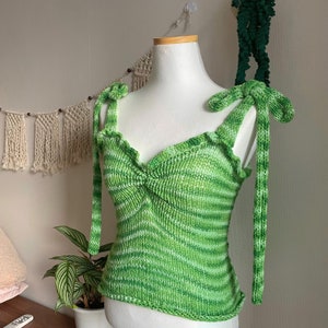 Frilly Friday Top Easy Sentro Machine Knit Pattern - Etsy