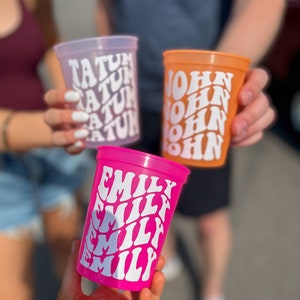 Personalized Color Changing Cups | Custom Bachelorette Party Favors ...
