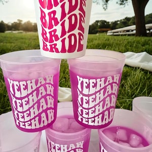 Personalized Color Changing Cups | Custom Bachelorette Party Favors ...