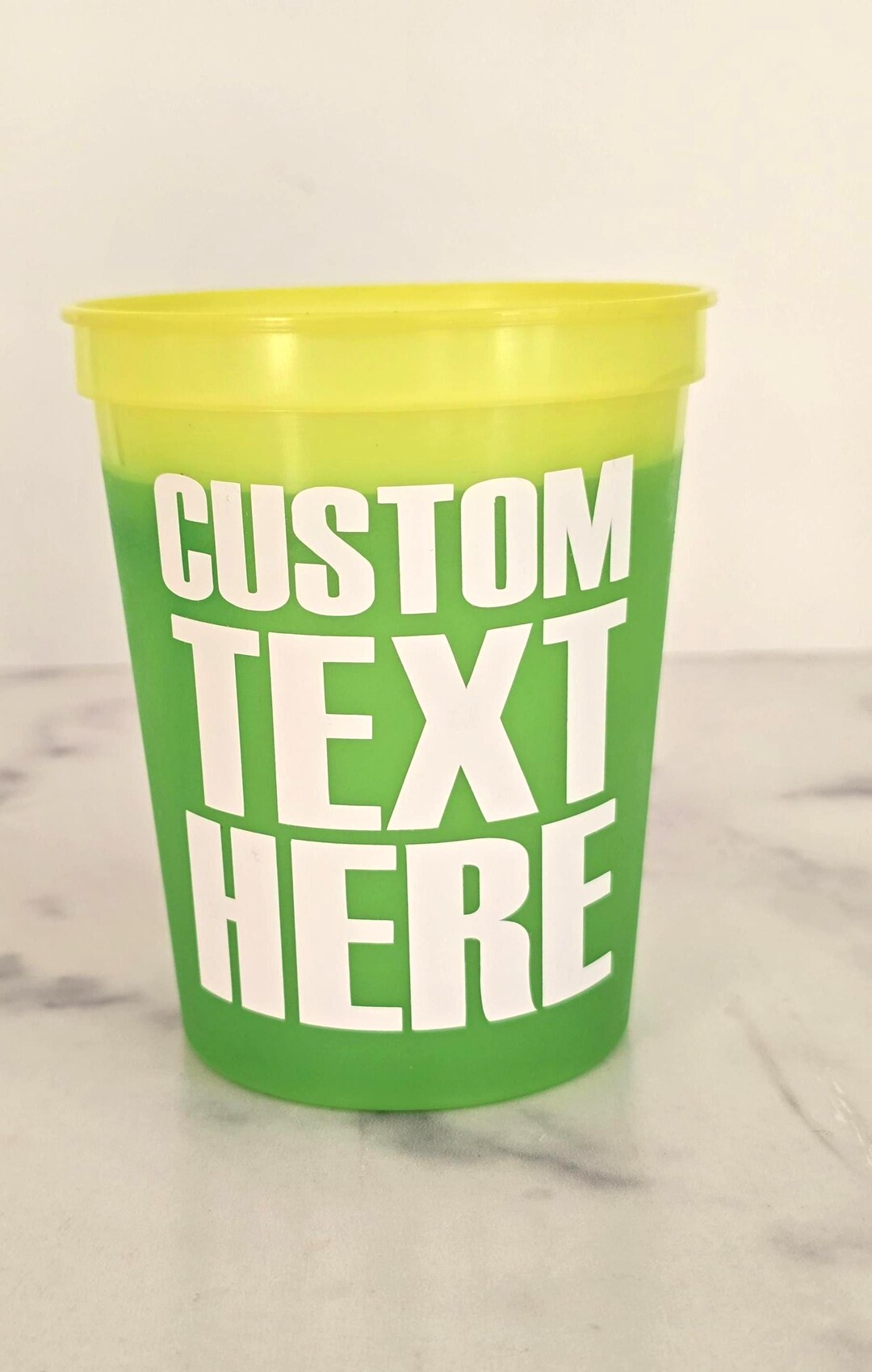 Customized Cup Designs Using Color Changing Cup - Etsy