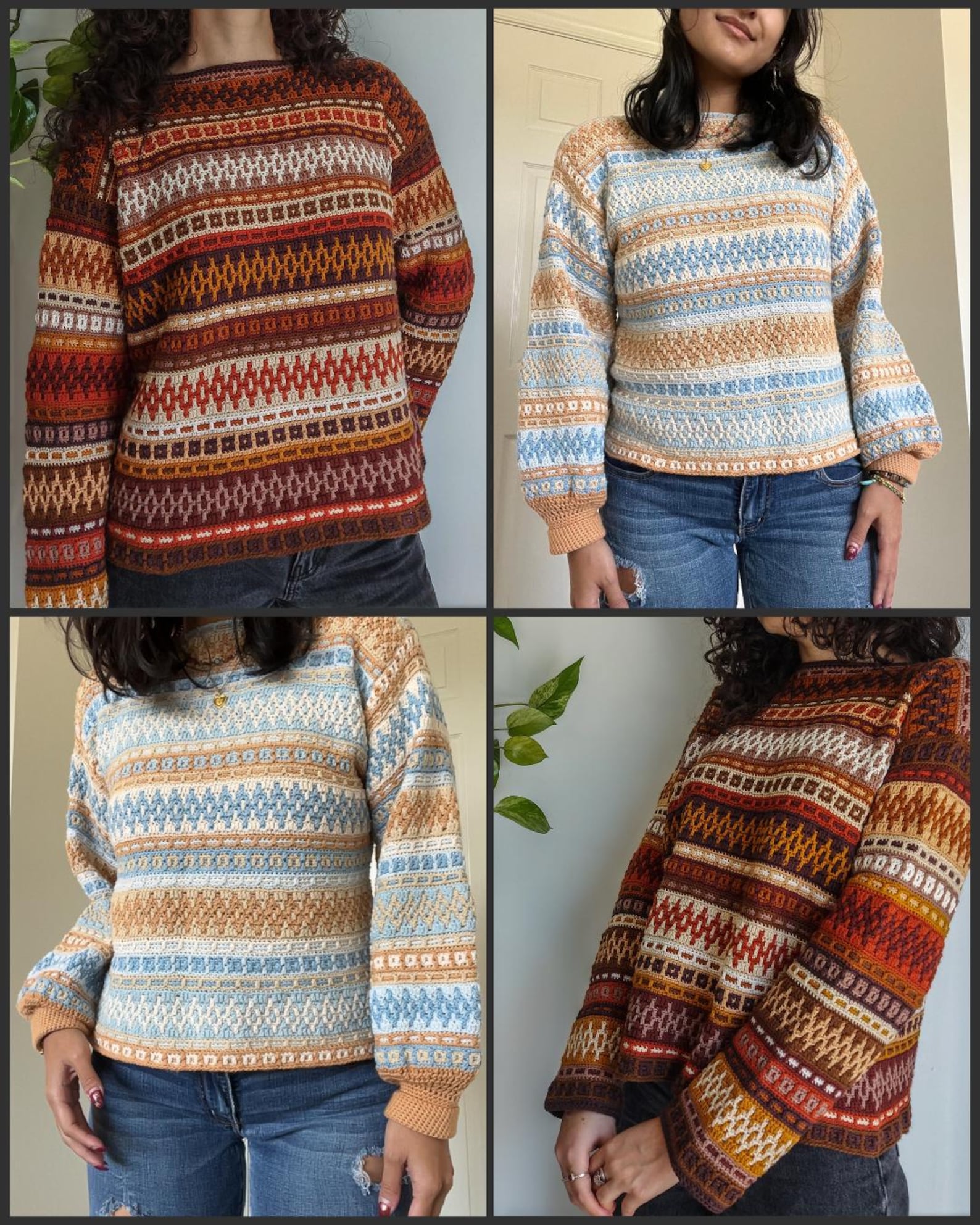 The Tesserae Jumper PDF Pattern - Etsy