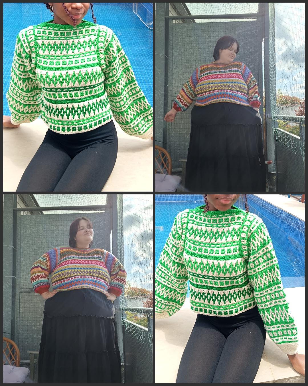 The Tesserae Jumper PDF Pattern - Etsy