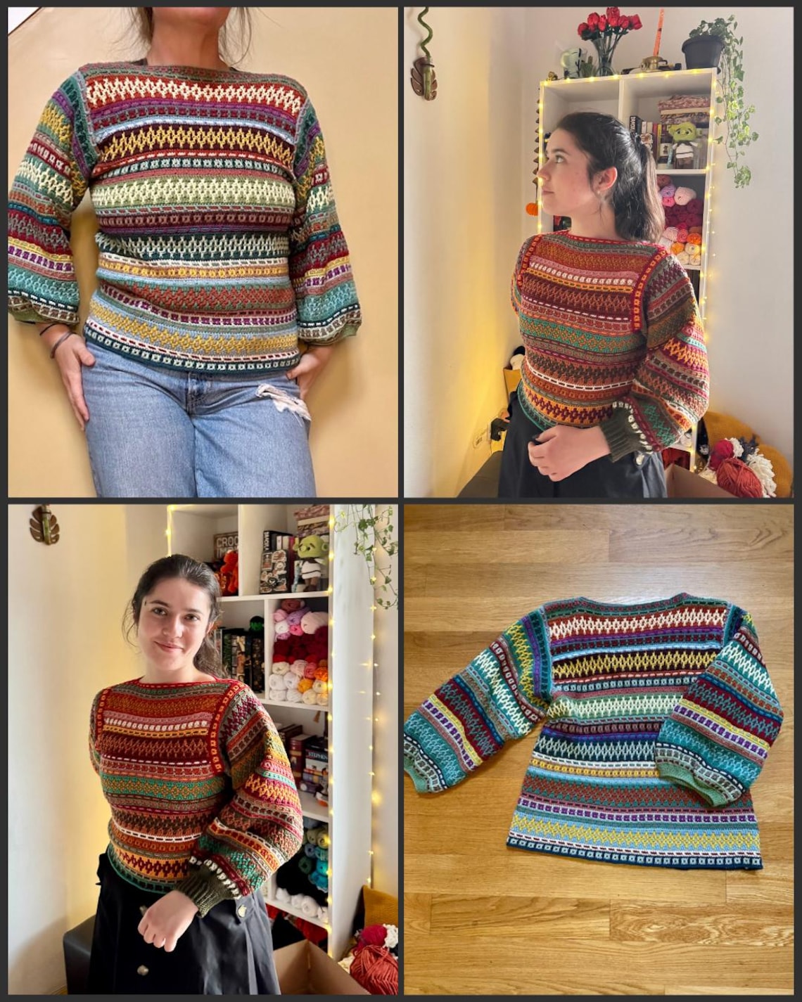 The Tesserae Jumper PDF Pattern - Etsy
