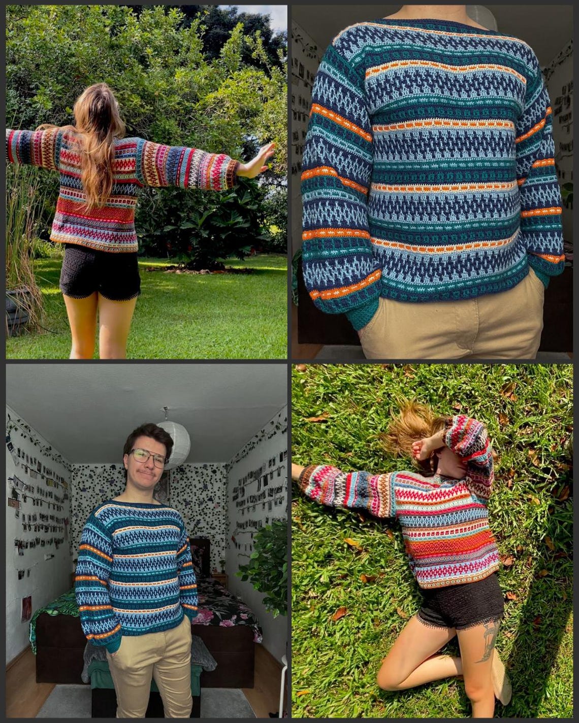 The Tesserae Jumper PDF Pattern - Etsy
