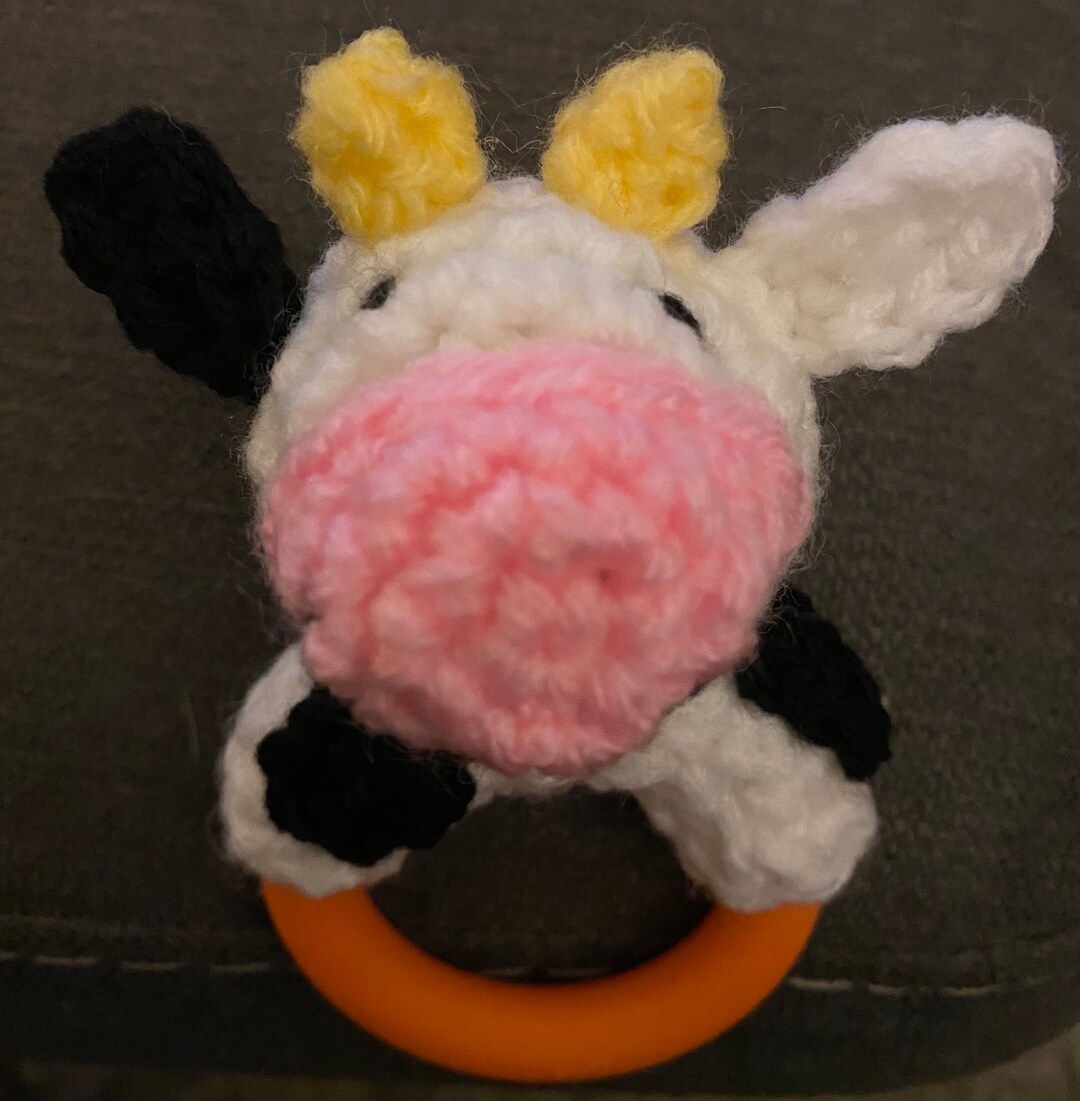 Baby Rattle/teething Ring - Etsy