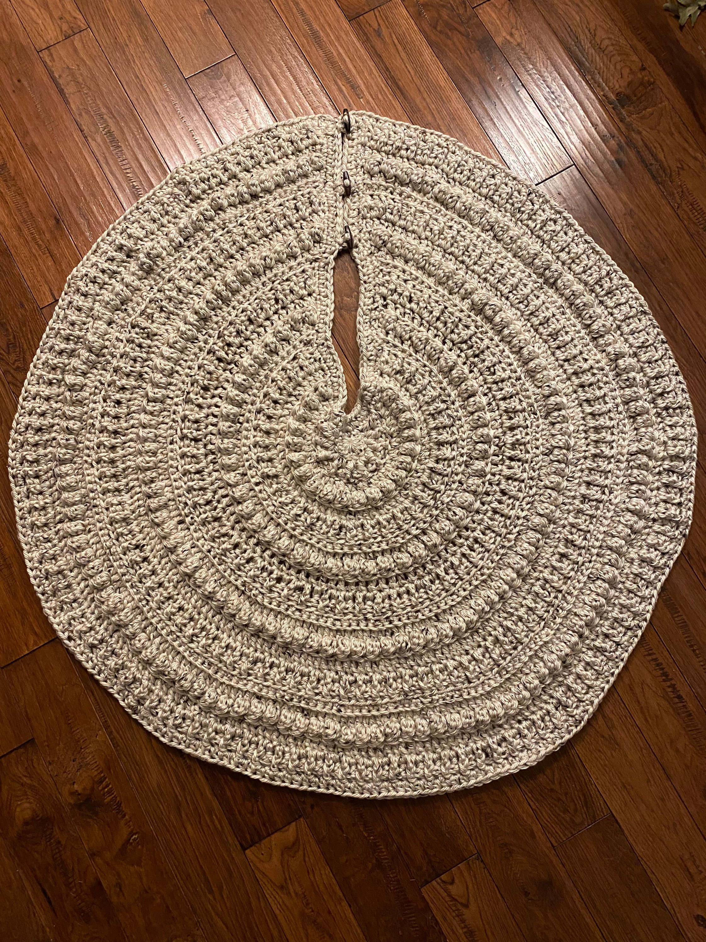 Christmas Tree Skirt - Made to Order - Rustic - Farmhouse - Homey ...