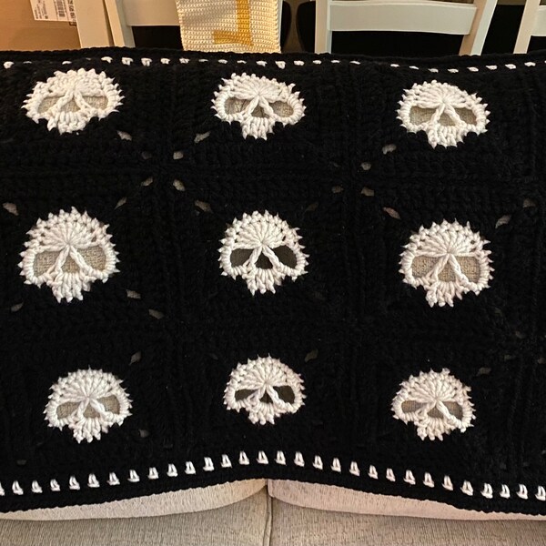 Skull Blankets - Etsy