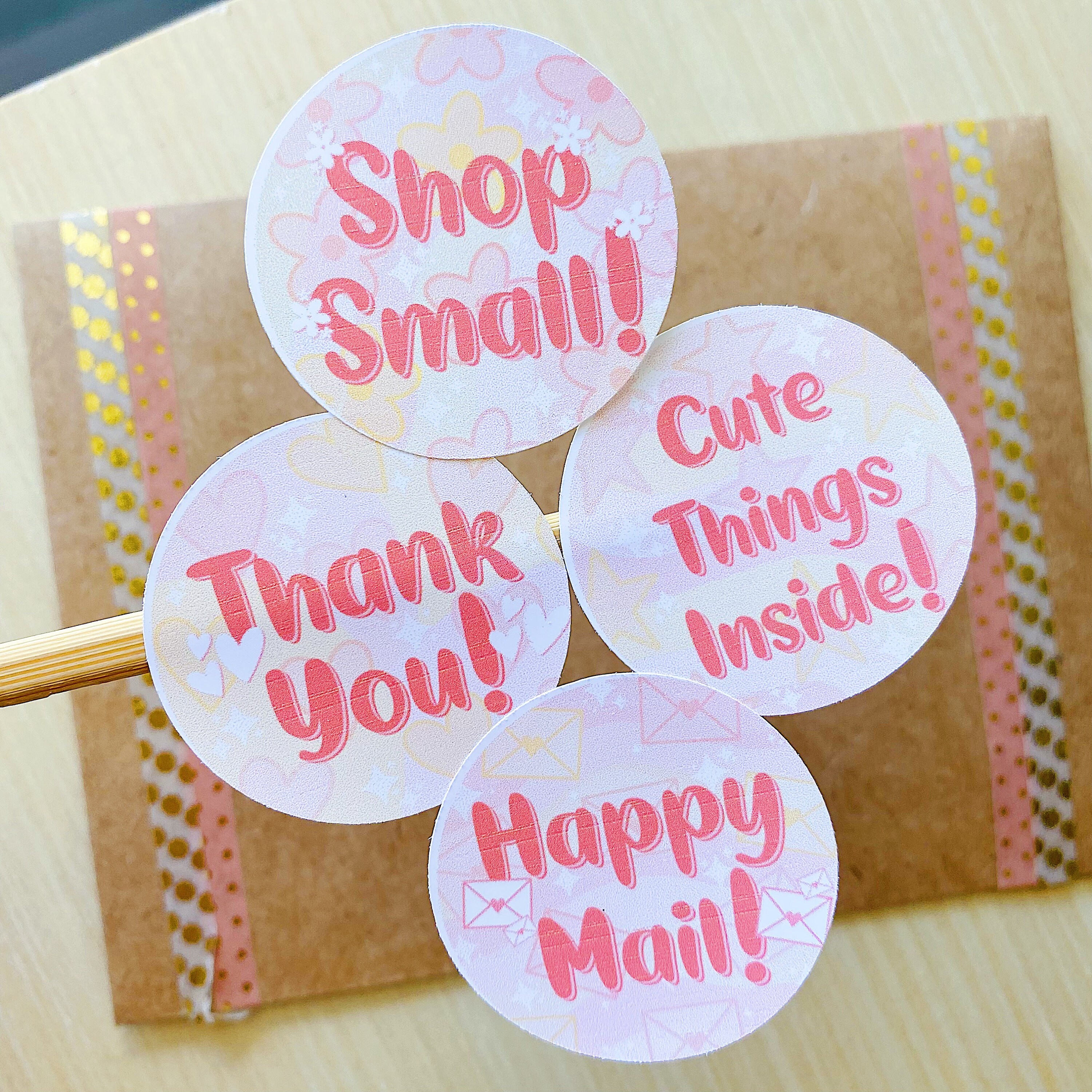 50 Cute Business Packaging Stickers Perfect for Small | Etsy
