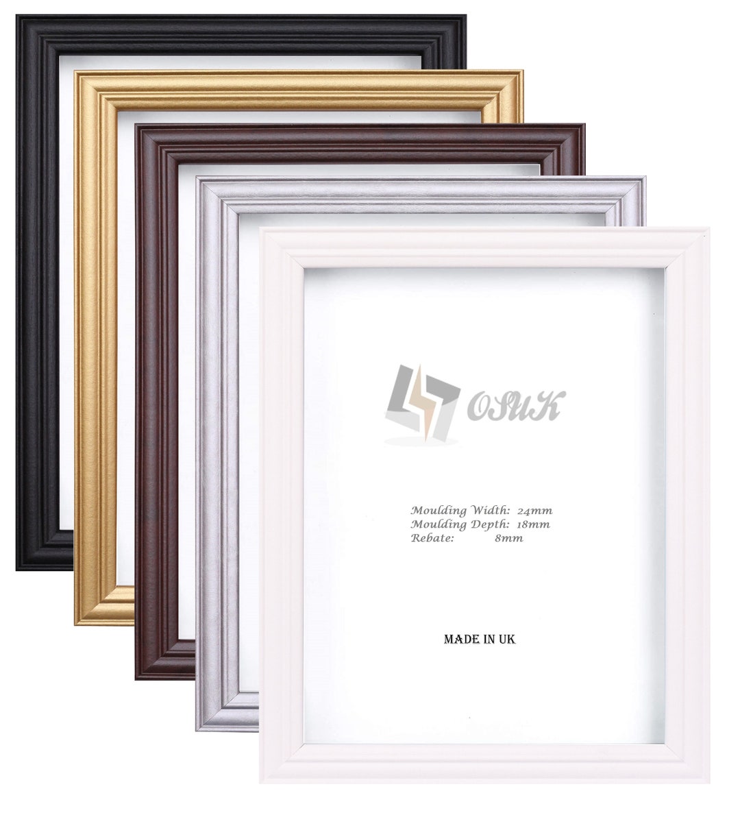 A1 A2 A3 A4 10x8inch A5 Traditional Antique Style Handmade Photo Frame ...