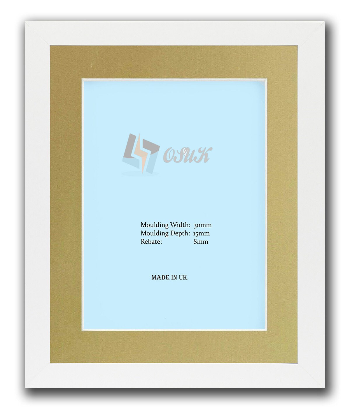 White Photo Frame Picture Frame Wooden Effect A1 A2 A3 A4 A5 - Etsy UK