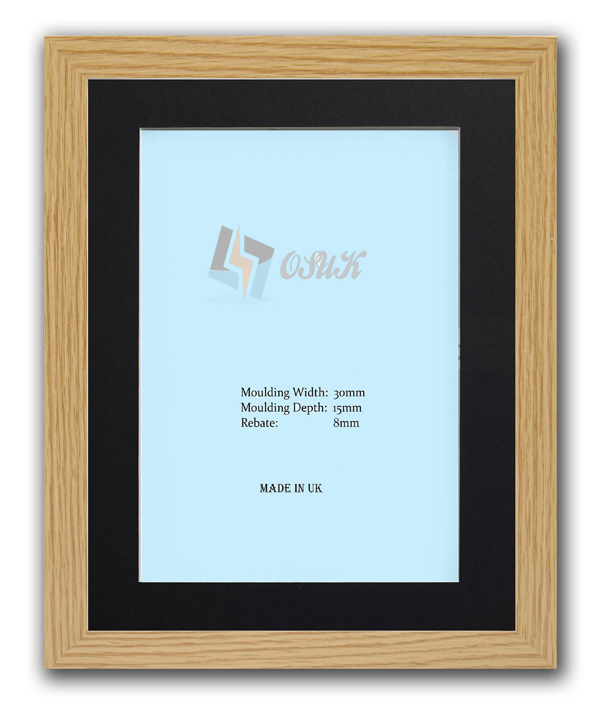 Oak Photo Frame Picture Frame Wooden Effect A1 A2 A3 A4 A5 - Etsy UK