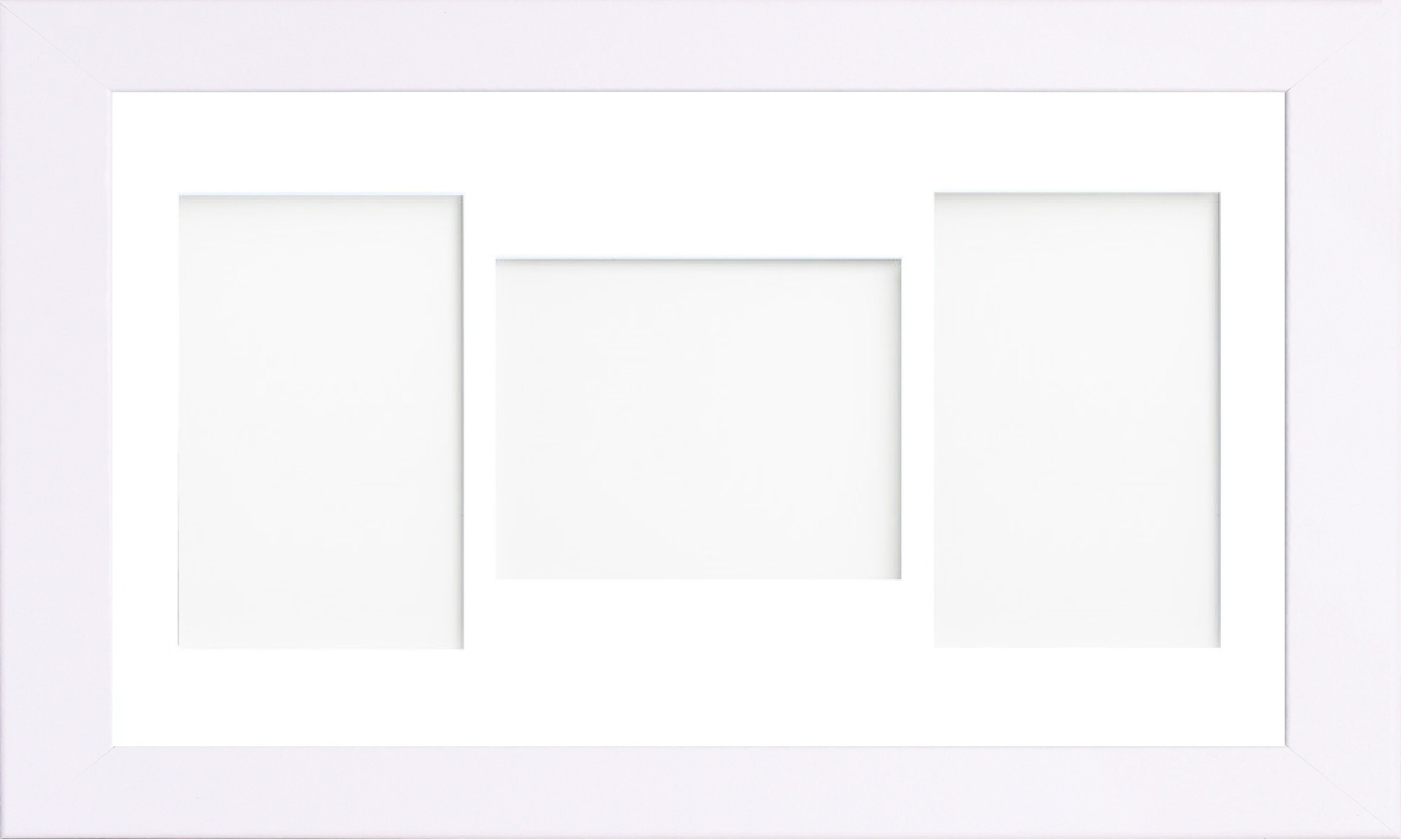 Multi Aperture Photo Frame / White Picture Frames Multi Friends and ...