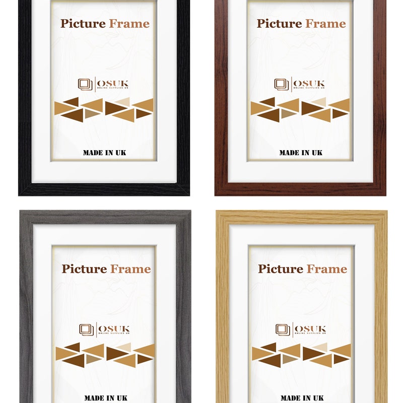 2 X2 Wood Picture Frames - Etsy UK