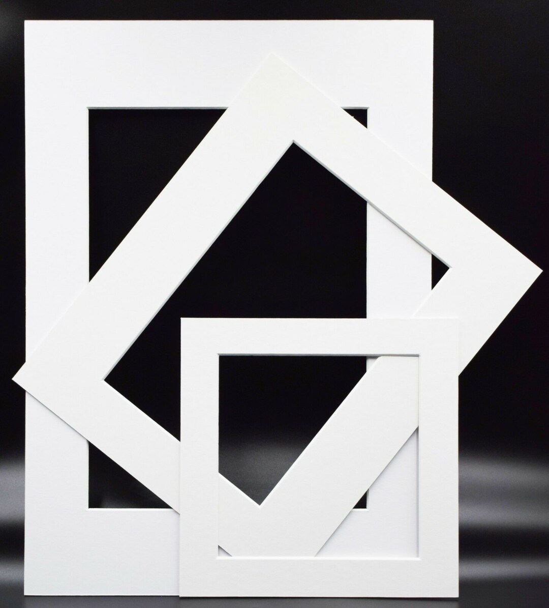 Picture Mount White Bevel Cut Photo Mount Board for Photo Picture Frame ...