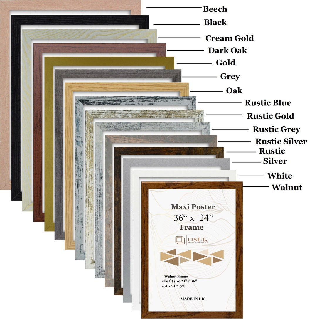 A2 Photo Frame - Handmade A2 Picture Frames - 16.5 X 23.4 Inch Frame ...