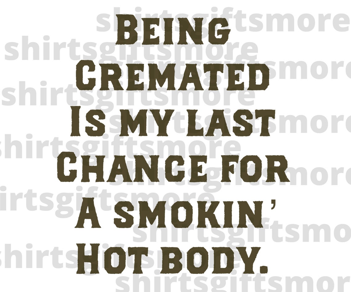 Funny Cremation SVG & PNG Mortician Gift Grunge Goth Clipart | Etsy