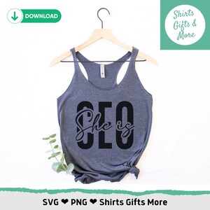 She is CEO SVG & PNG, Cricut Svg File, Woman Empire Svg, Feminist, Mom ...