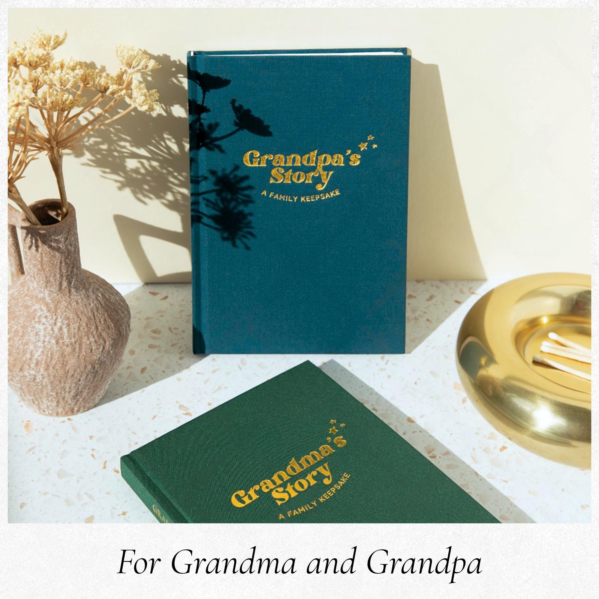 Grandpa's Story Journal: Family Keepsake With Prompts - Etsy