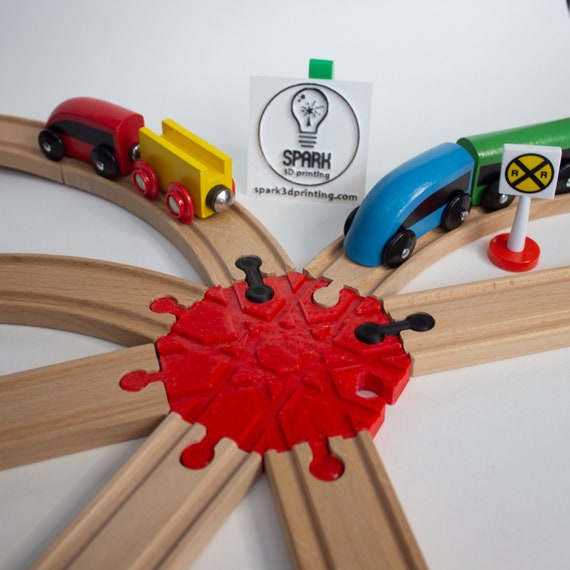 Toys Lillabo Imaginarium Brio extension wooden train track IKEA Thomas ...