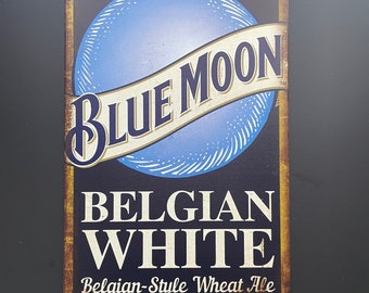 Blue Moon Sign | Etsy