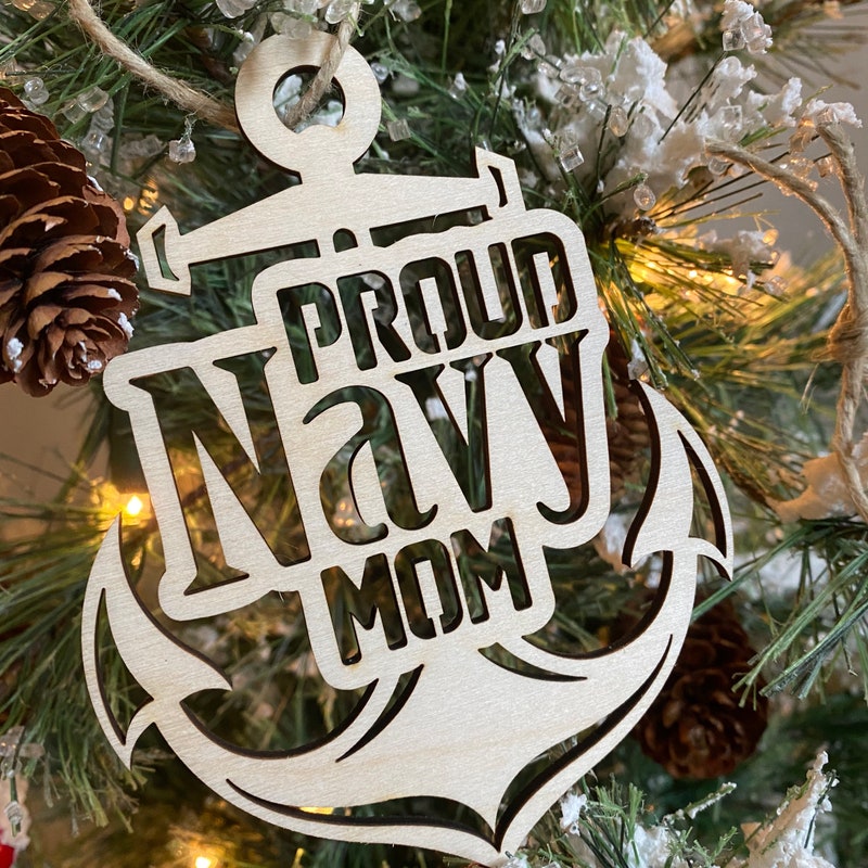 Navy Christmas Decor - Etsy