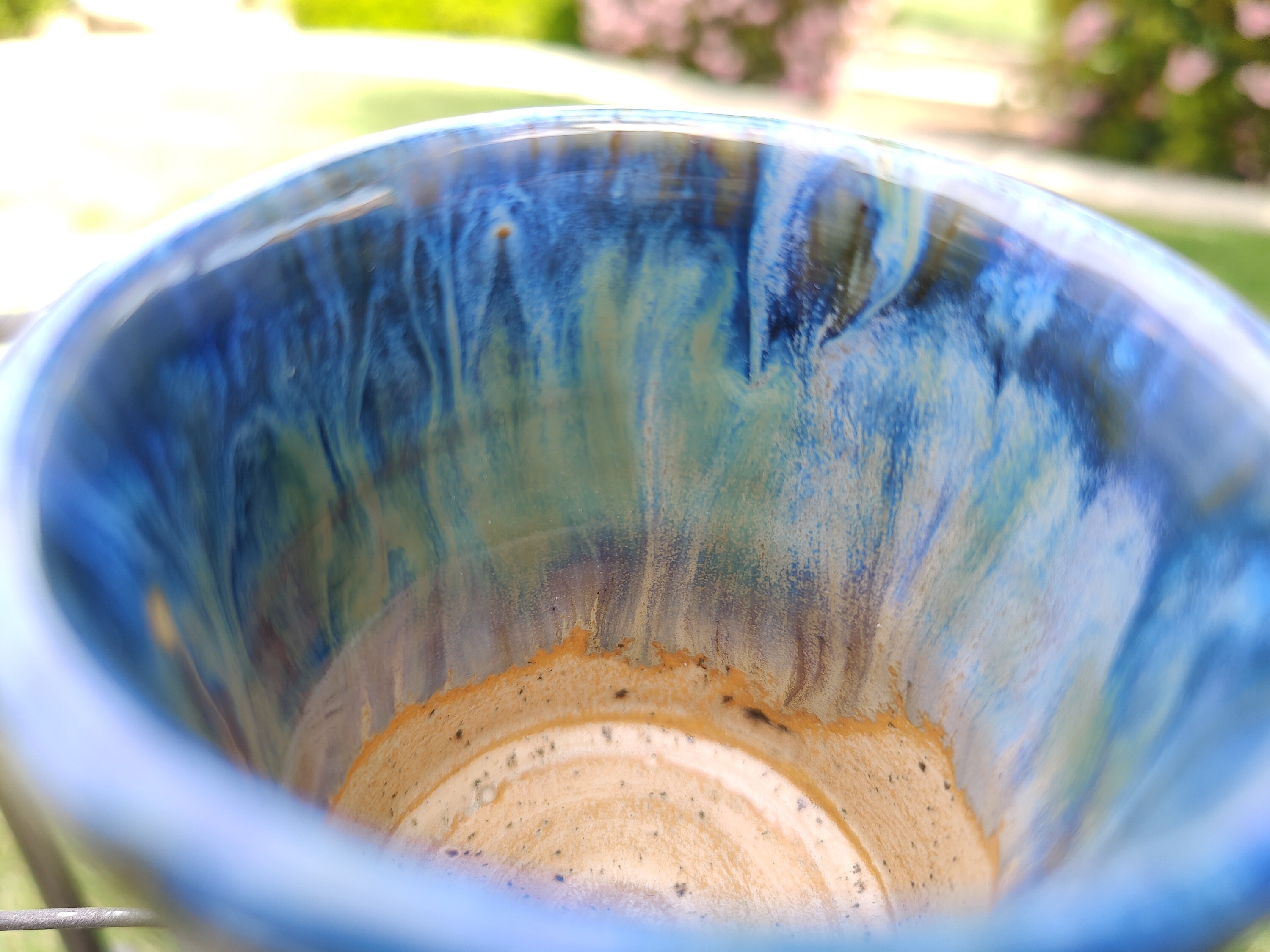 Glassy Mirage Coffee Cup Drippy Glaze Ceramic Mug Handmade | Etsy