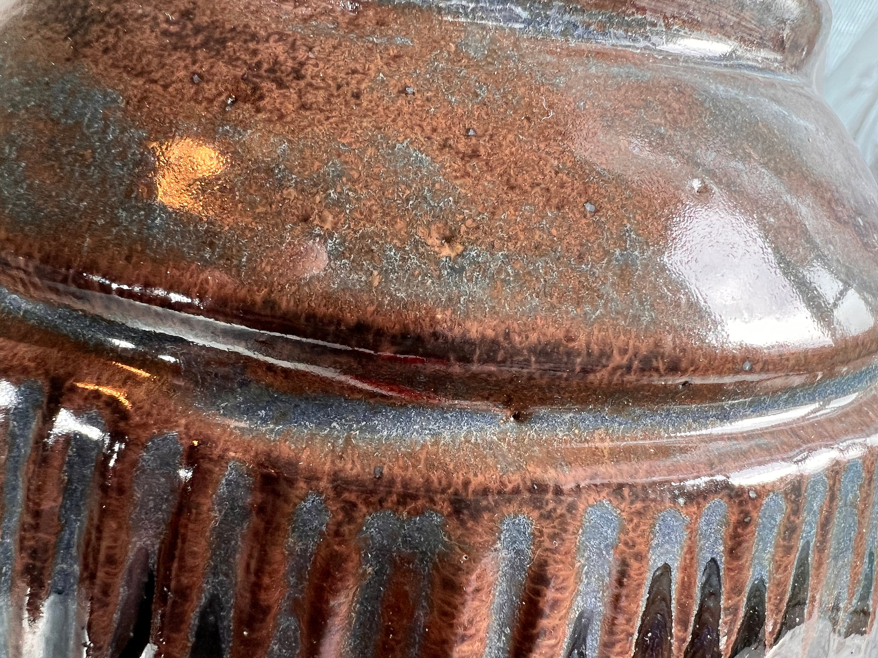 Fancy Fluted Fruit Bowl Handmade Stoneware Pottery Gift - Etsy