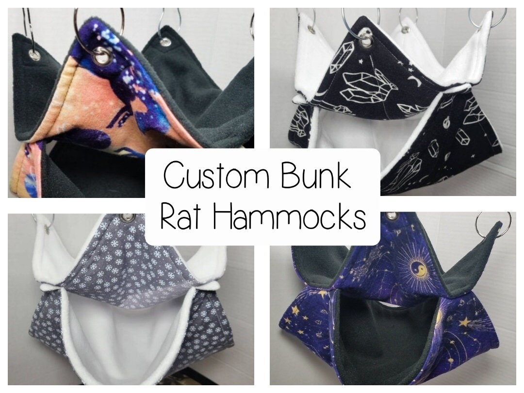 Custom 2 Level Bunk Rat Hammock/ Rat Hammock/ Honeycomb - Etsy