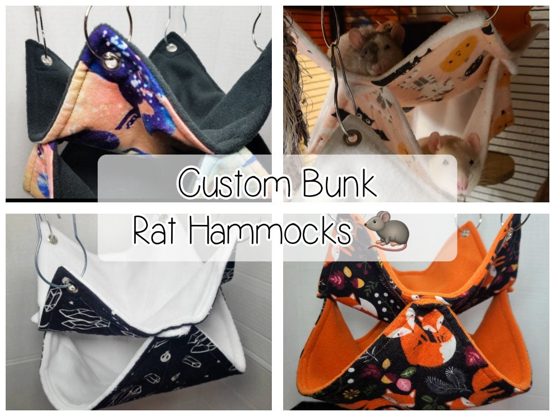 Custom 2 Level Bunk Rat Hammock/ Rat Hammock/ Honeycomb Hammock/ Bunk ...