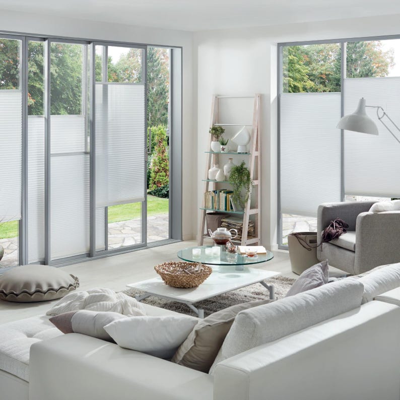 Adhesive Pleated Blinds, German Quality, Easy Screwless Installation ...