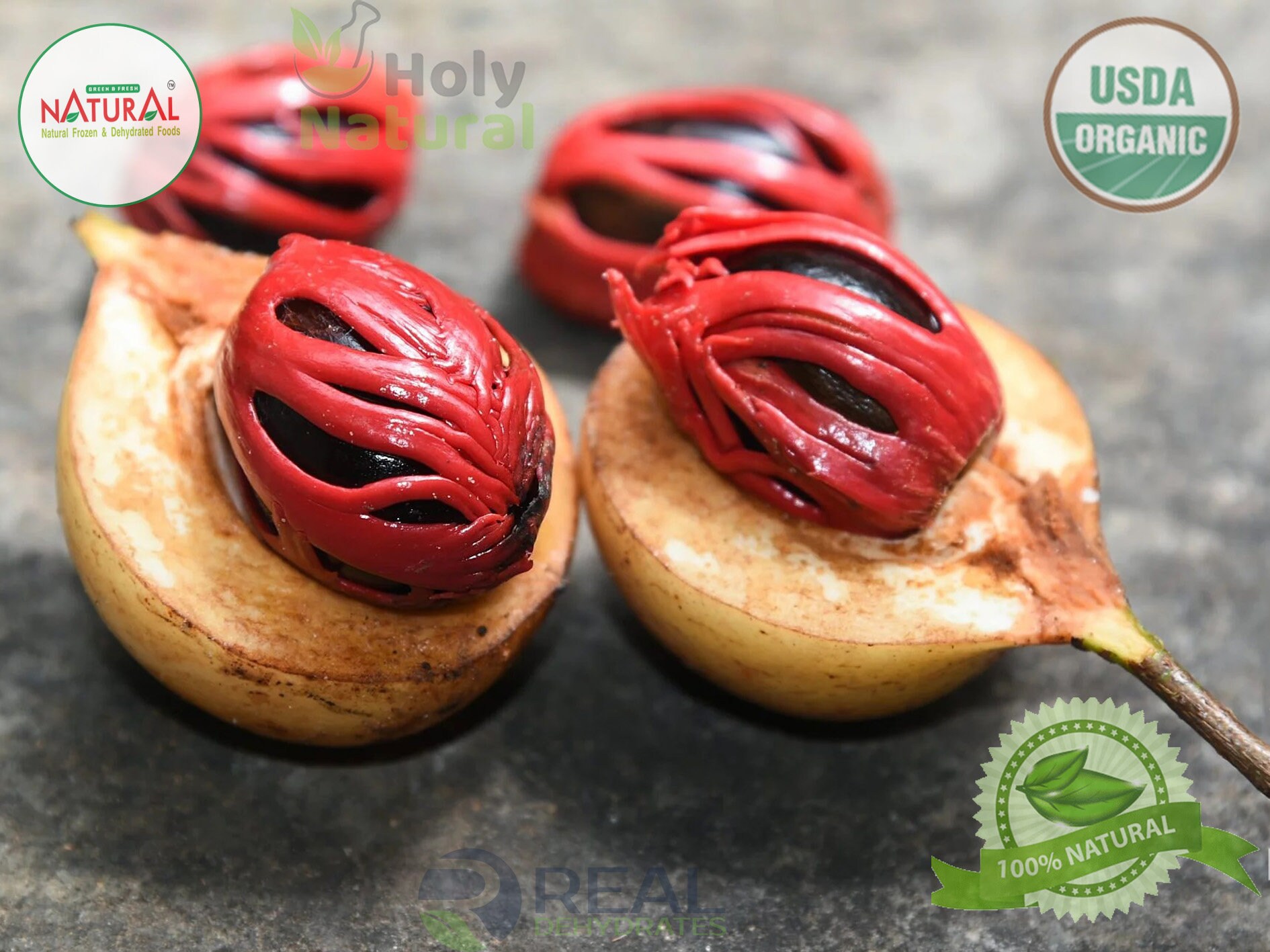 Mace Powder Mace blades Pure Organic Mace hole/cut and | Etsy