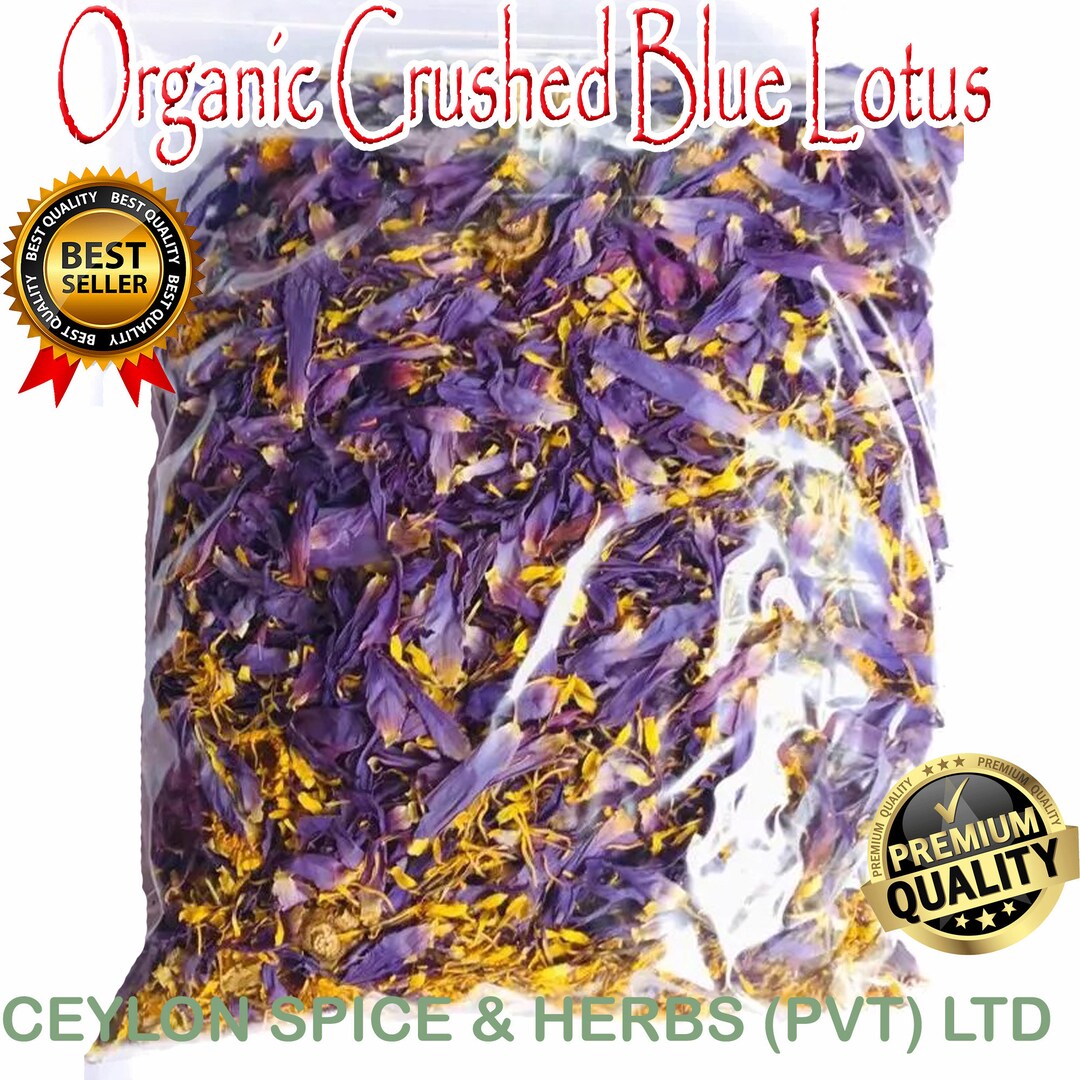 Blue Lotus Flowers ,28 Grams ,nymphaea Caerulea ,freshly Air Dried to ...