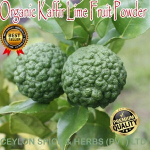 Kaffir Lime Powder, Organic Kaffir Lime Fruit Powder 1 KG BULK ,freshly ...