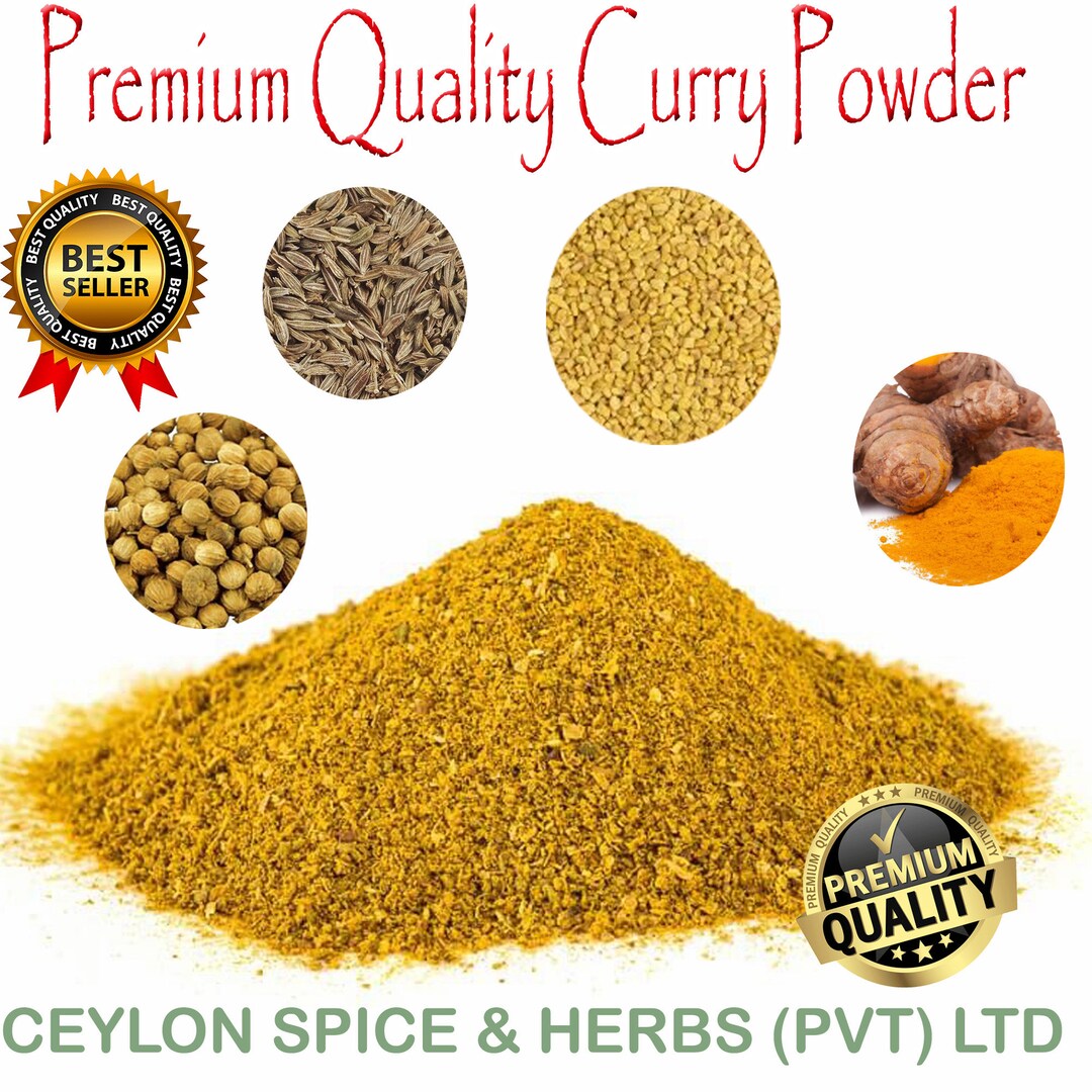 Organic Curry Powder, 100% Natural Herbs Mixed & Preparing, 12 of Herbs ...