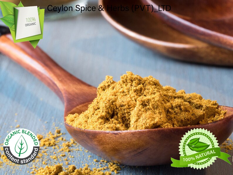 Organic Curry Powder 100% Natural Herbs Mixed & Preparing - Etsy