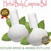 Herbal Body Compress Ball , Fast Stimulation ,rare Herbal Blends ,only ...
