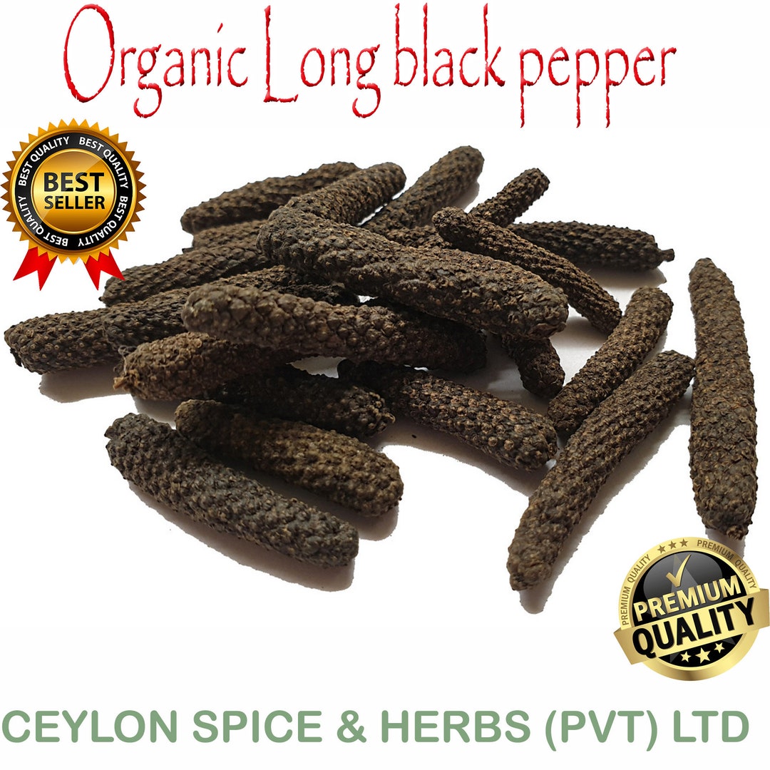 Long Pepper From Ceylon, Piper Longum, Black Pepper Spice, Sun Dried ...