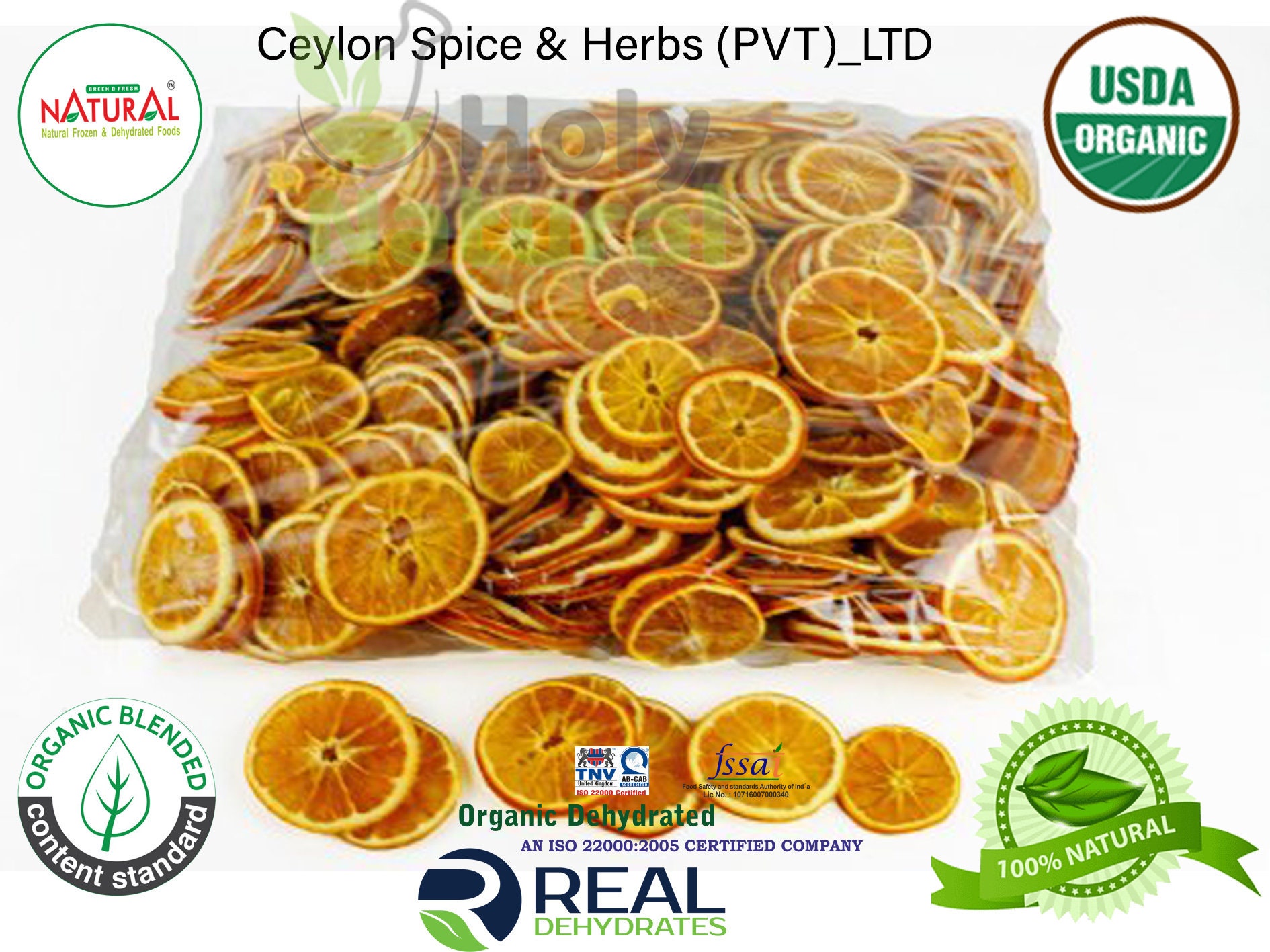 Dried Orange Dehydrated Orange Clean Slices Citrus Immune | Etsy