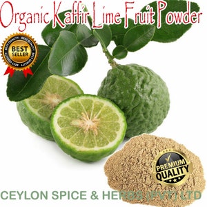 Kaffir Lime Powder, Organic Kaffir Lime Fruit Powder 1 KG BULK ,freshly ...