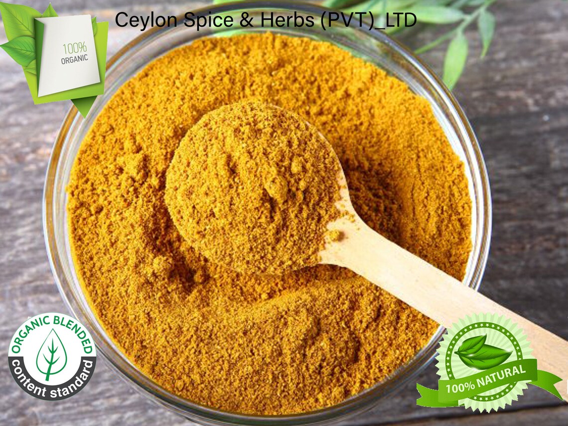Organic Curry Powder 100% Natural Herbs Mixed & Preparing | Etsy