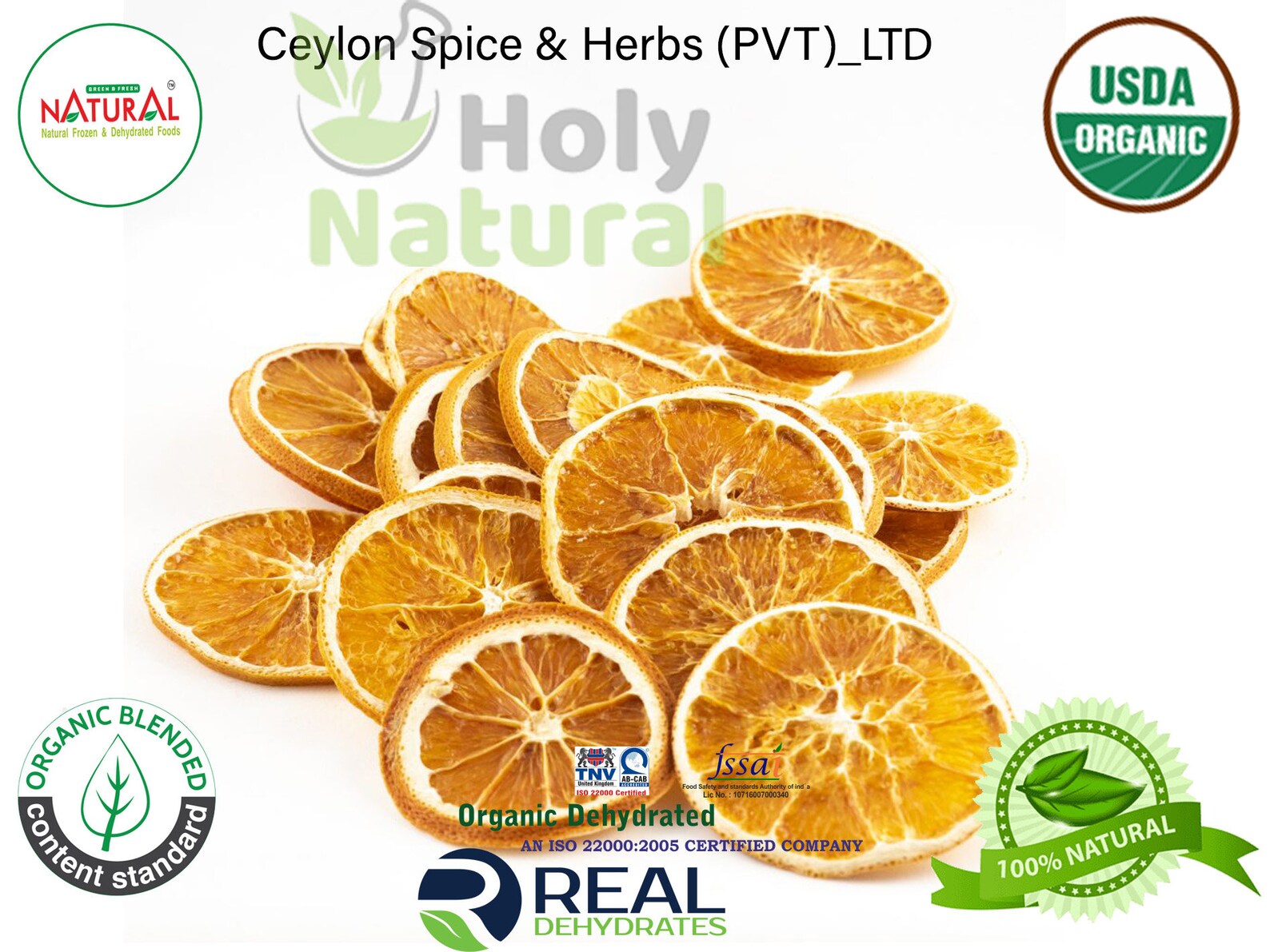 Dried Orange Dehydrated Orange Clean Slices Citrus Immune | Etsy