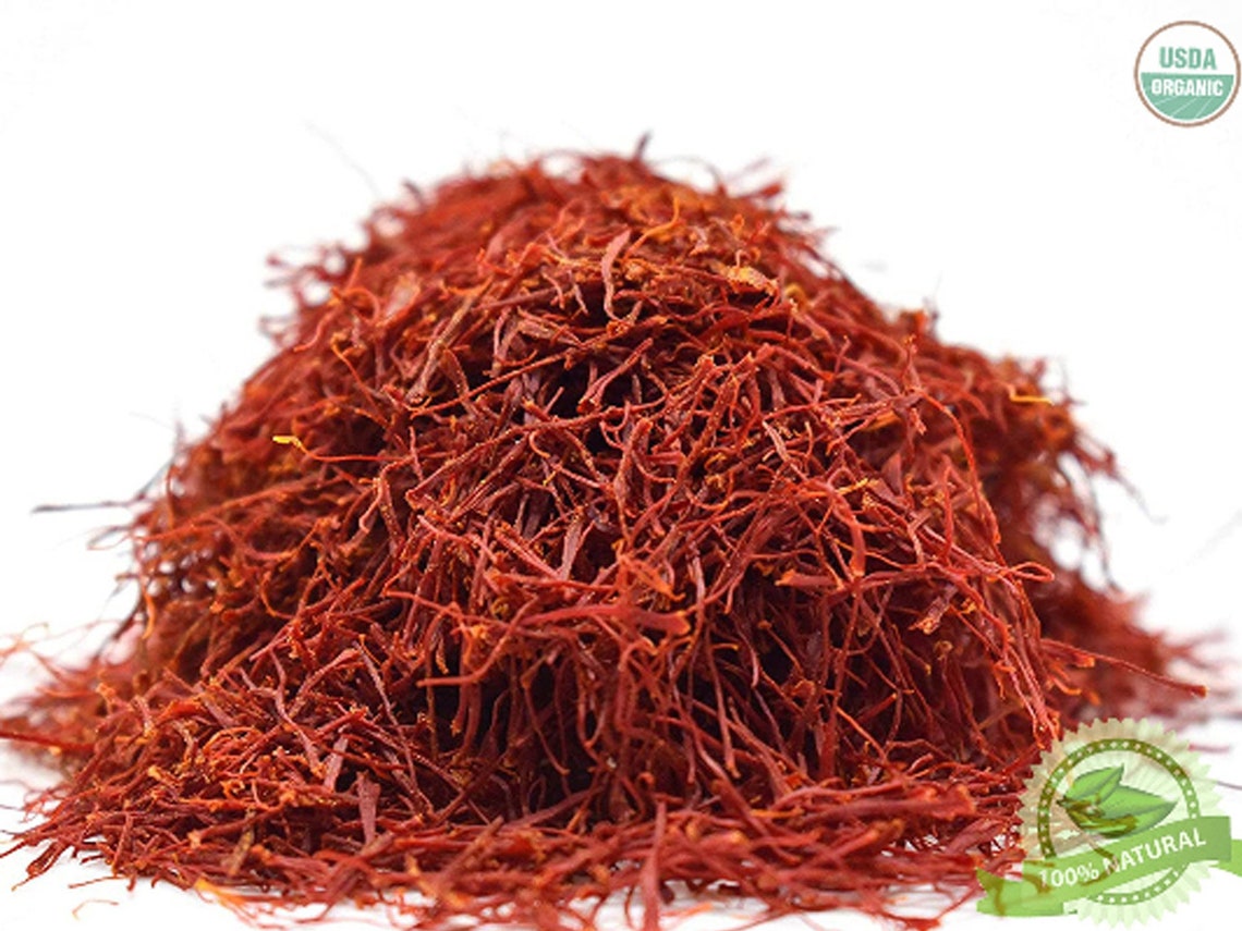 Saffron Organic Natural Premium High Quality Saffron - Etsy