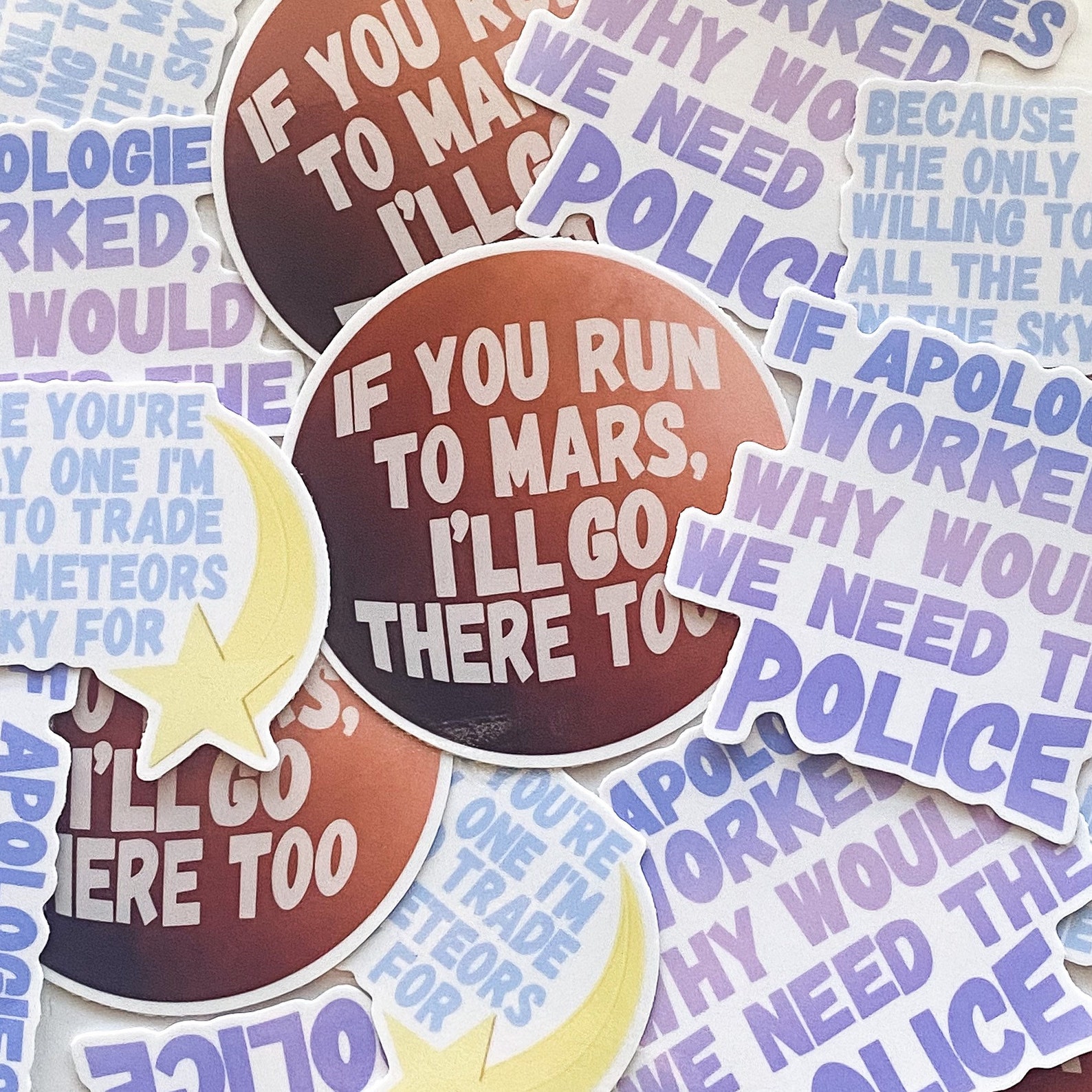 Meteor Garden/ Dylan Wang 2018 Vinyl Stickers Dao Ming Si | Etsy