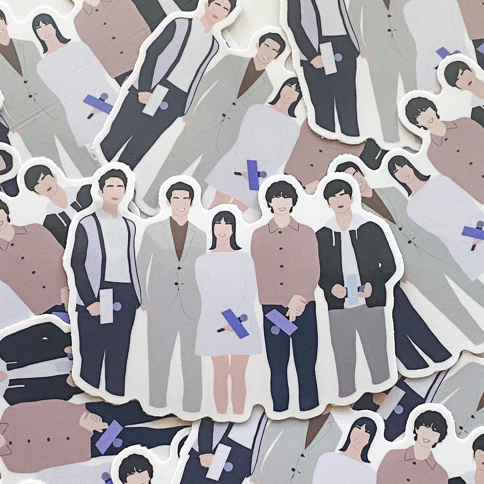 Meteor Garden/ Dylan Wang 2018 Vinyl Stickers Dao Ming Si | Etsy